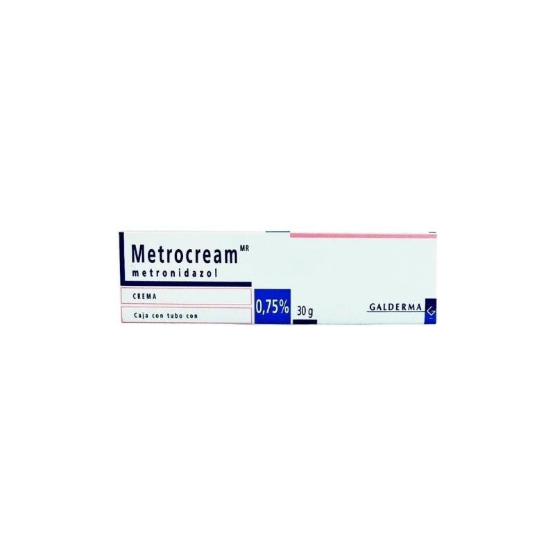 METROCREAM (METRONIDAZOL) 0,75% 30 G CREMA – FARMACIA DEL NIÑO